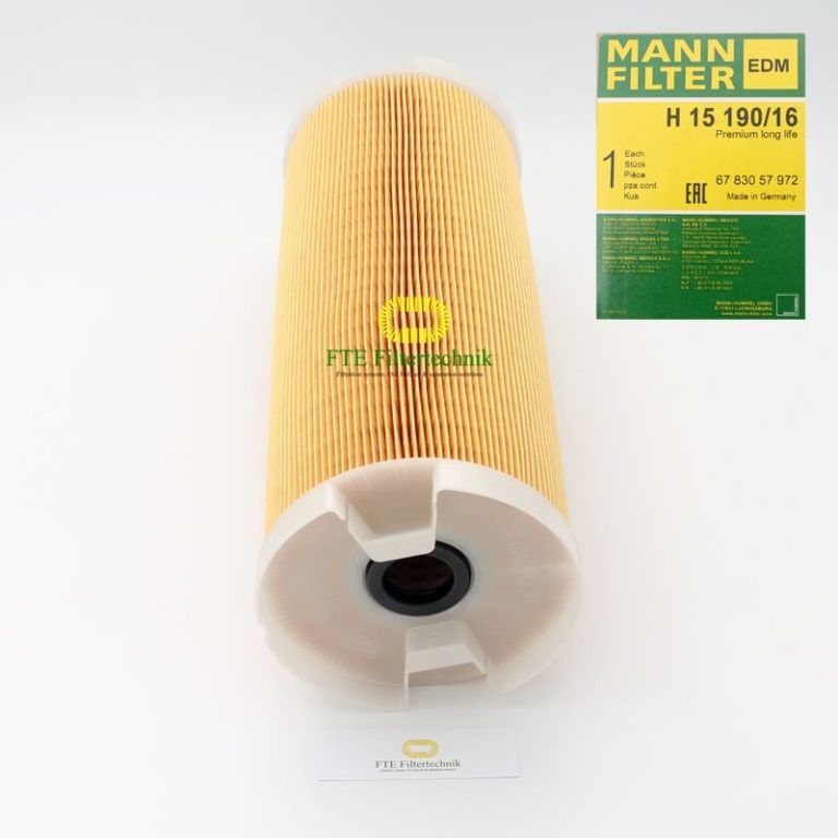 H15190/16 MANN FILTER Фильтр элемент масляный